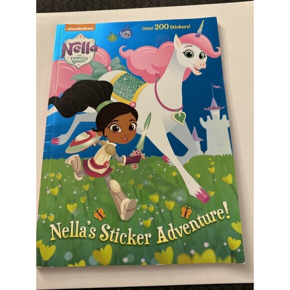 Other | Nickelodeon Nella The Princess Knight Sticker Book Ma1 | Poshmark